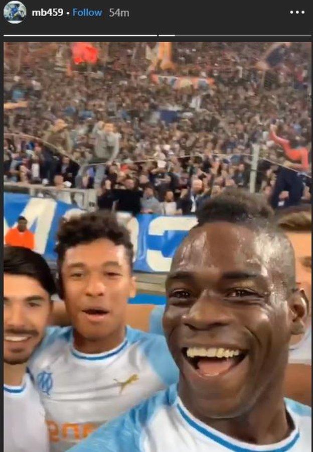 Mario Balotelli films his own goal celebration - The Maravi Post