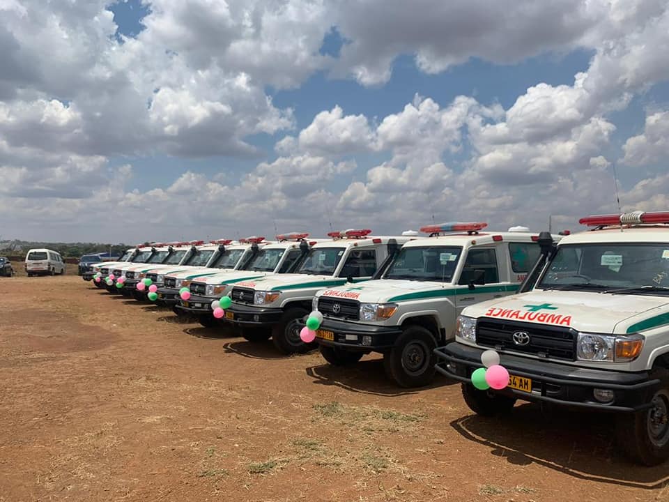 74 Government Ambulances ready for handover to all districts and ...