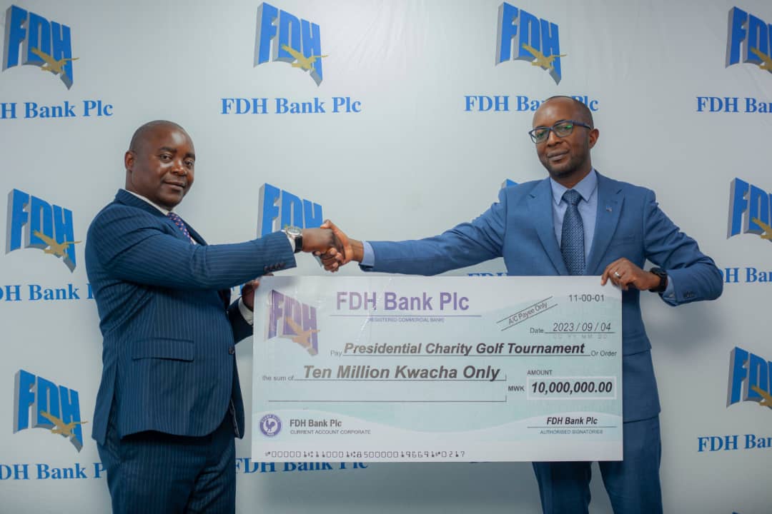 FDH Bank contributes MK10 million towards Presidential Golf - The ...