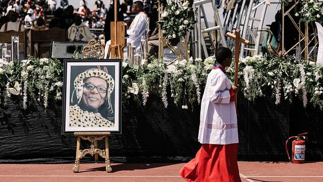 South Africa holds state funeral for Zulu leader Mangosuthu Buthelezi ...