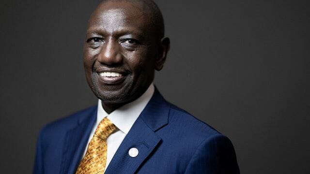 Kenyan President William Ruto arrives in China for Belt and Road Forum ...
