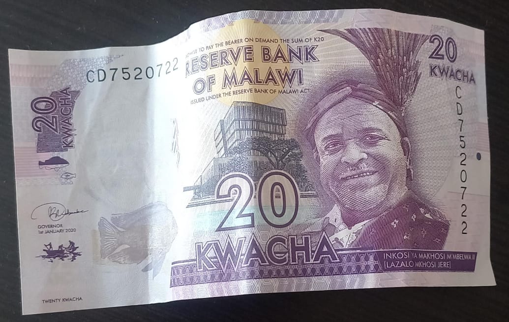 "Report anyone to police who refuses to receive MK20 banknote when ...