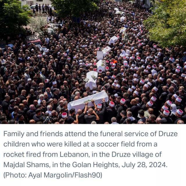 Druze community demands action on Hezbollah rocket attack on 11 ...