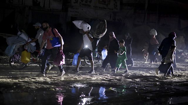 Patients and doctors evacuated for the European hospital in Gaza - The ...