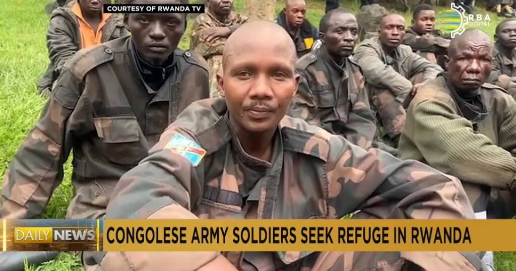 Congolese soldiers flee to Rwanda as M23 Rebels capture Goma - The ...