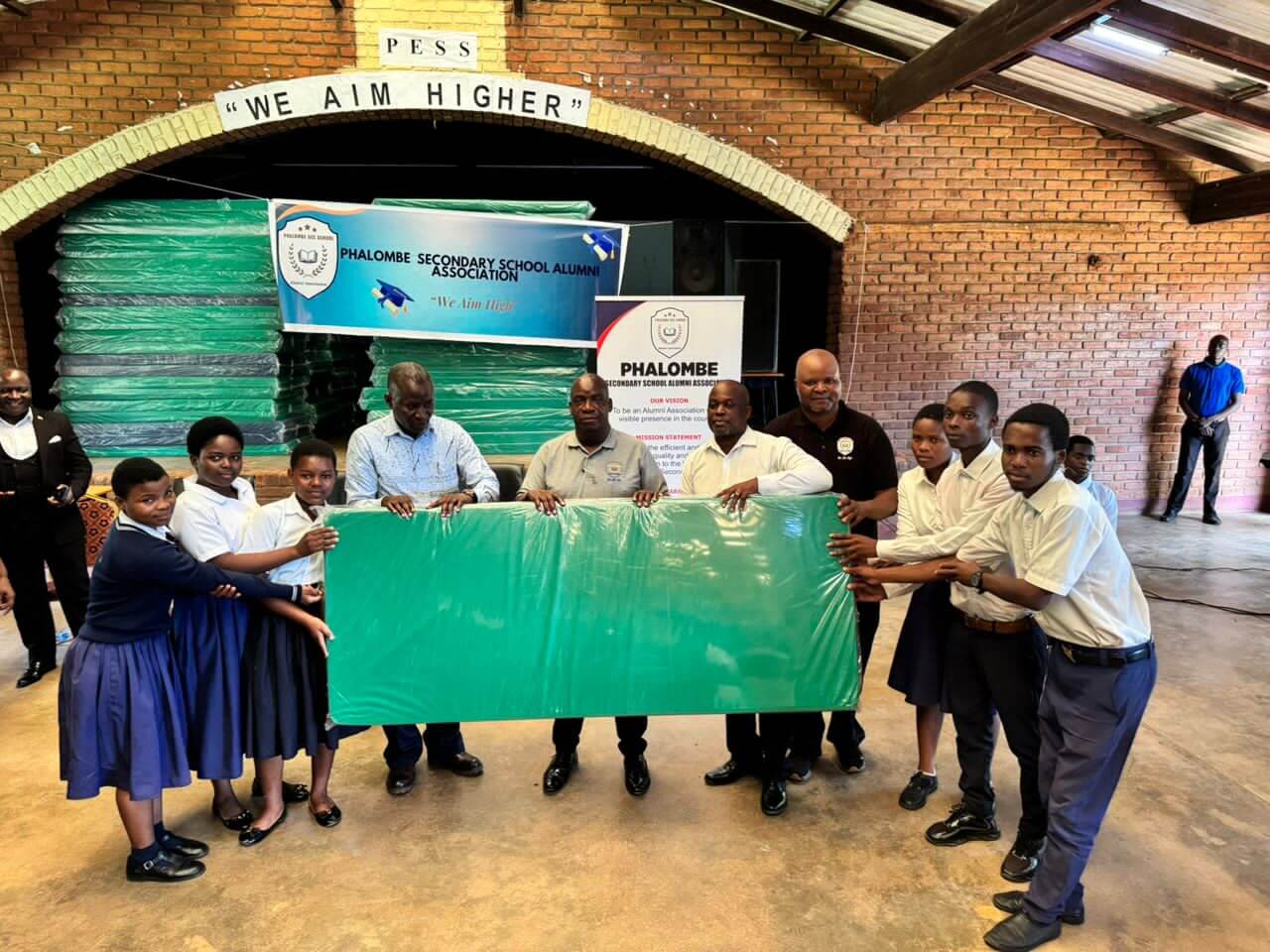 Phalombe Secondary School Alumni donate 200 mattresses to support their ...