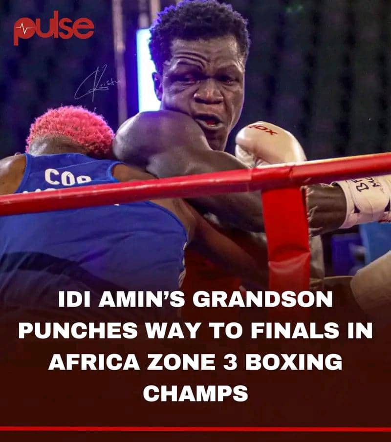 Idi Amin’s grandson Aziz Ringo storms into gold medal match at Africa ...
