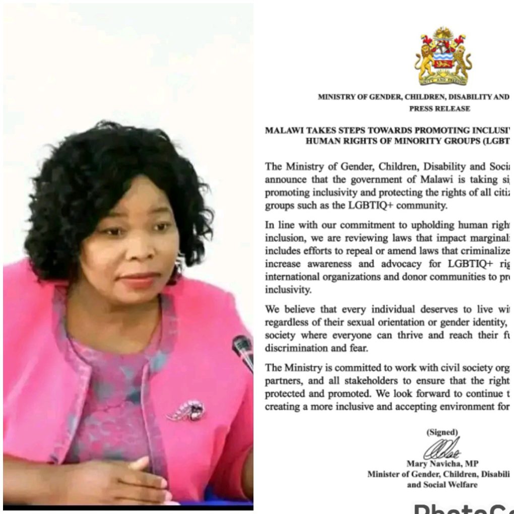 Fake press release sparks debate on inclusivity in Malawi: Minister ...