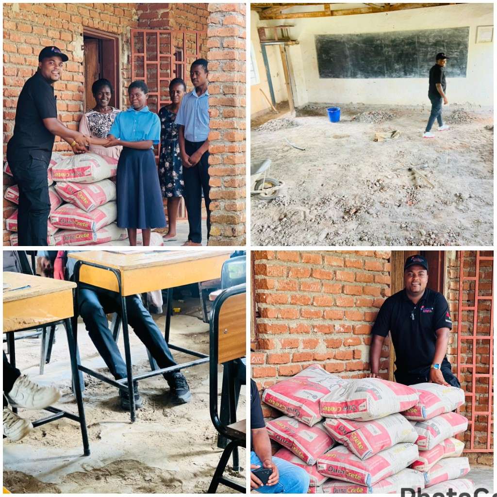 Malawi’s renowned MC Chris Loka roll-out former school renovation ...